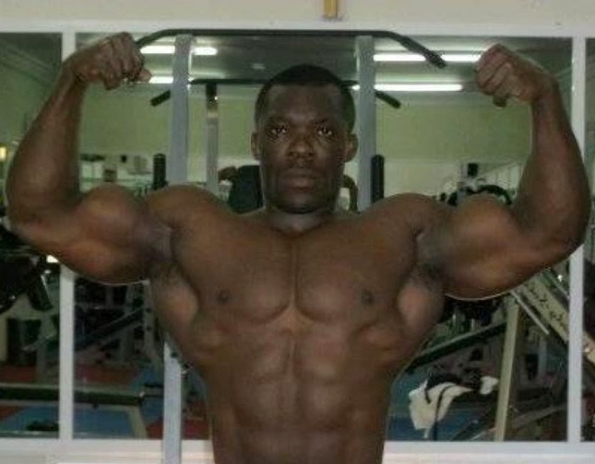 world bodybuilders pictures: Nigeria muscles god dominic Durueke