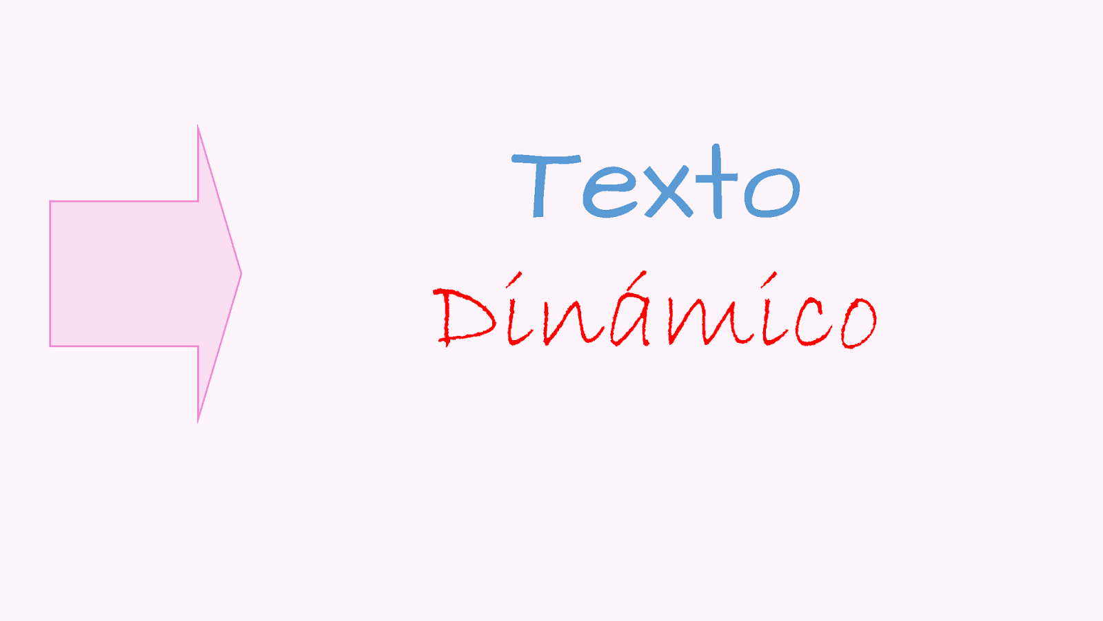 Texto dinamico - La Red Te Ayudara