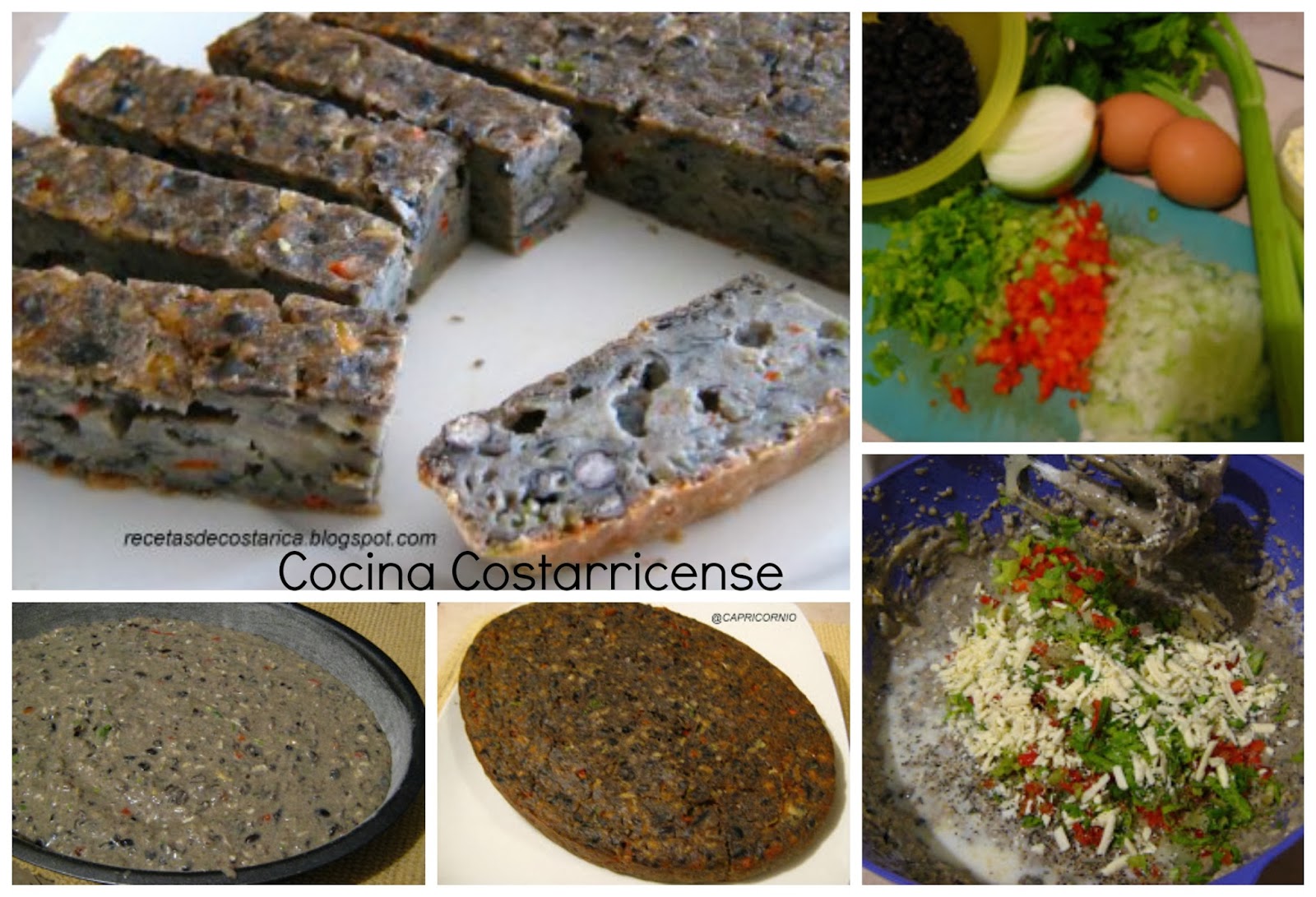Cocina Costarricense: pan de frijoles