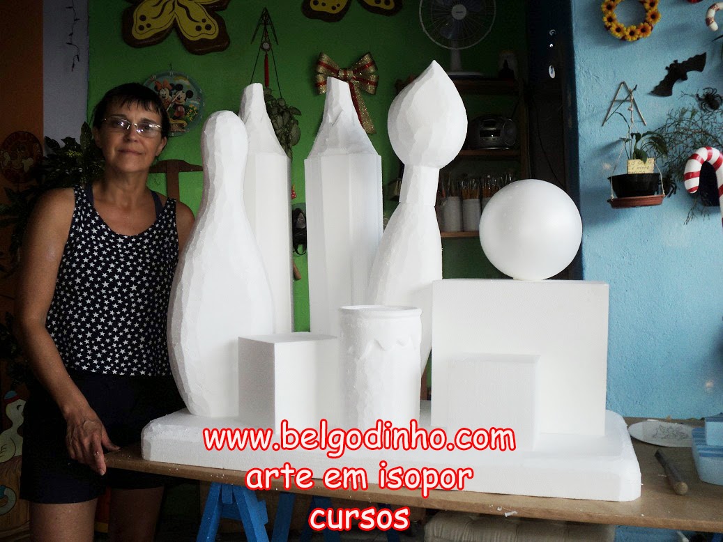 Bel Godinho | Arte em Isopor: ESCULTURA EM ISOPOR PARA ESPAÇOS RECREATIVOS