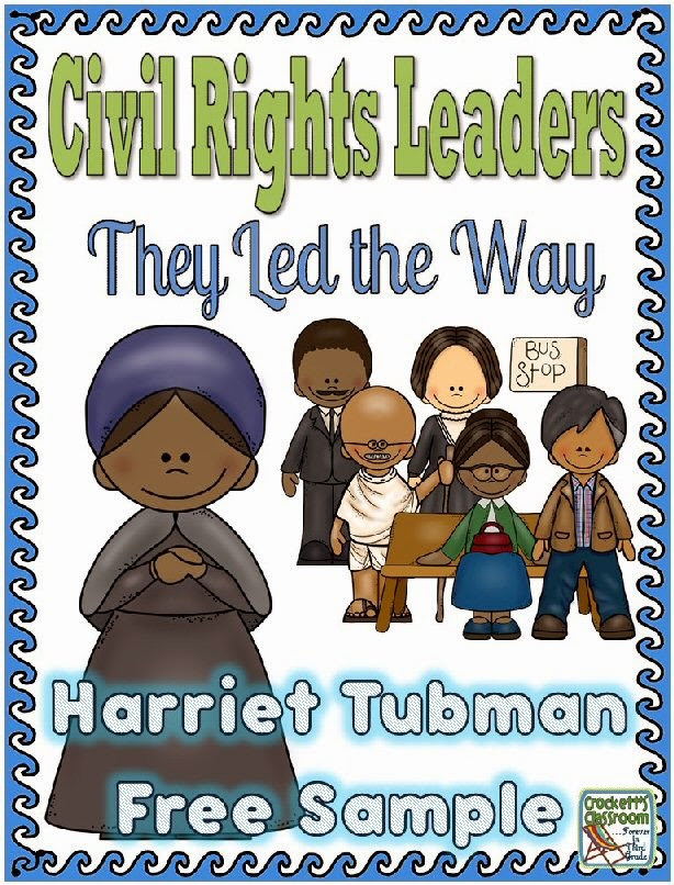 Classroom Freebies Too: Civil Rights Leaders Freebie