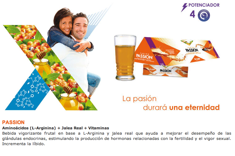 Fuxion ...Mejoramos tu Vida!: PASSION - MEJORA ÁNIMO y LÍBIDO