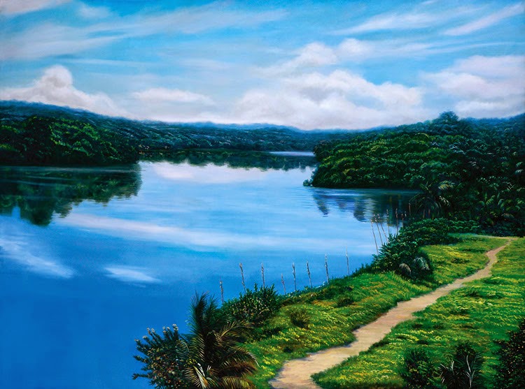 Paisaje del Río Haina - Alberto Bass