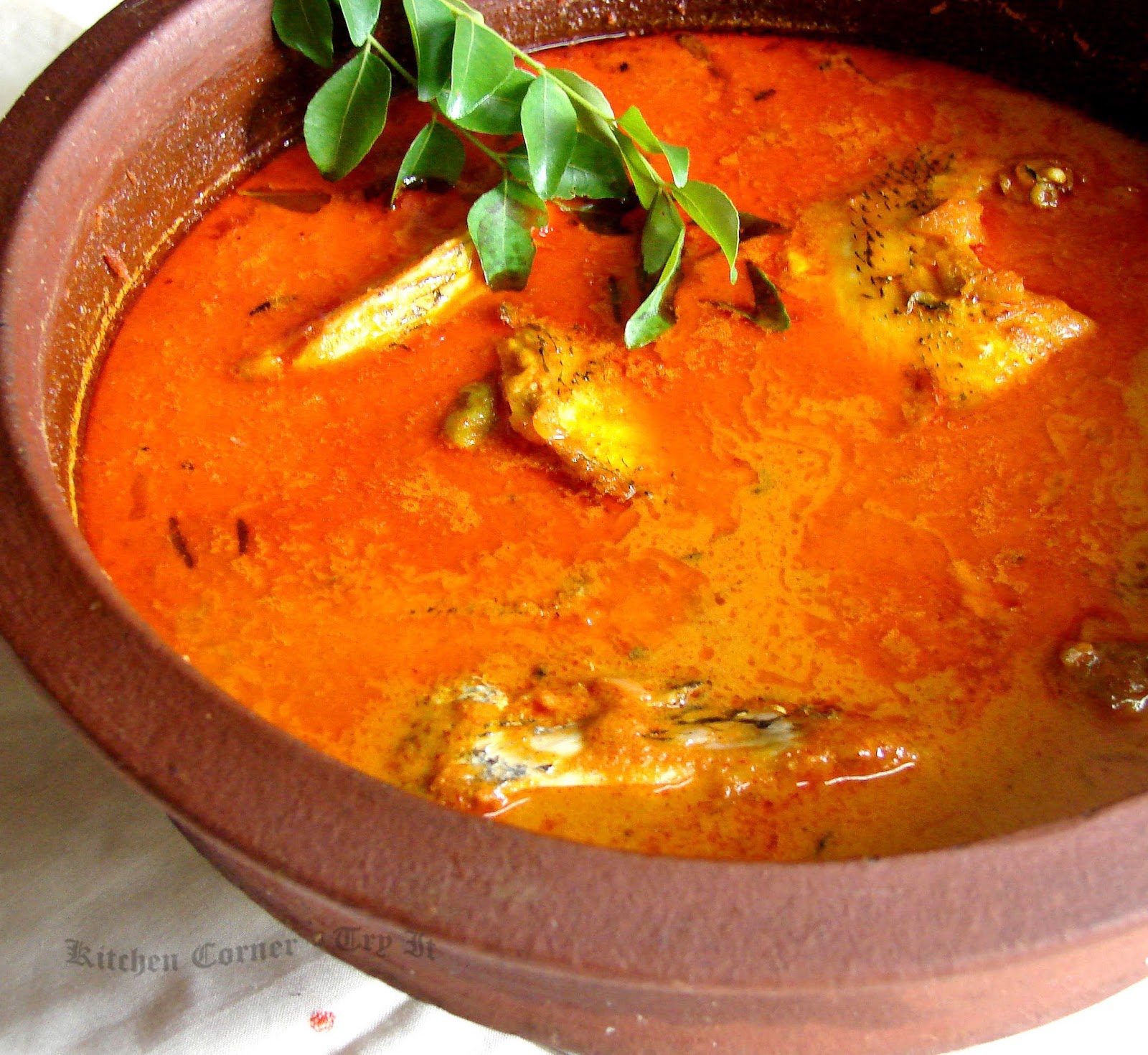 Karimeen Curry/Meen Palu Curry