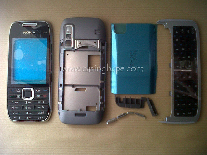 Casing Nokia E75 Fullset Black