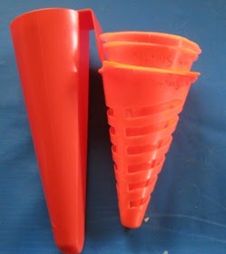 The Recycling Occupational Therapist: Cone Holder for Placement Activities