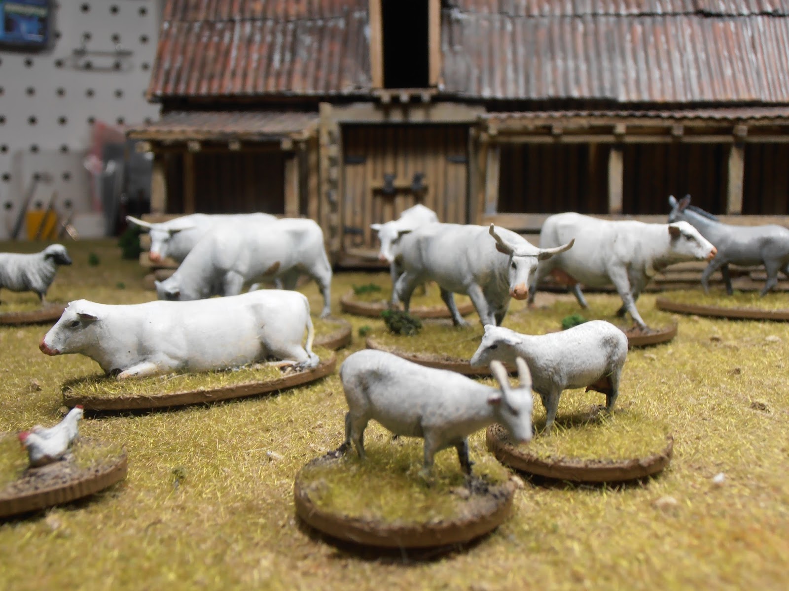 Animal Farm: Barnyard animal scenics