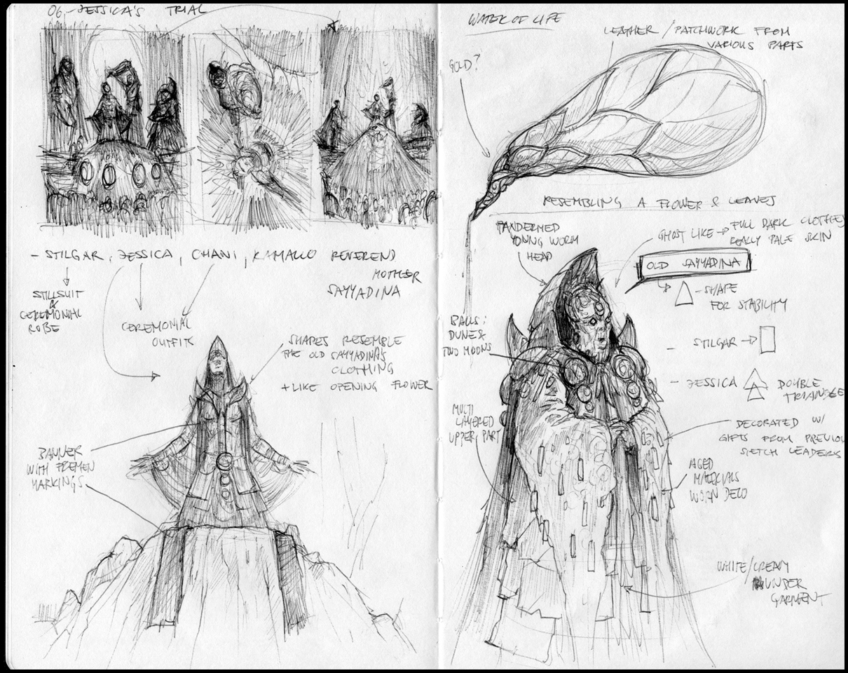 Mark Molnar - Sketchblog of Concept Art and Illustration Works: Dune ...