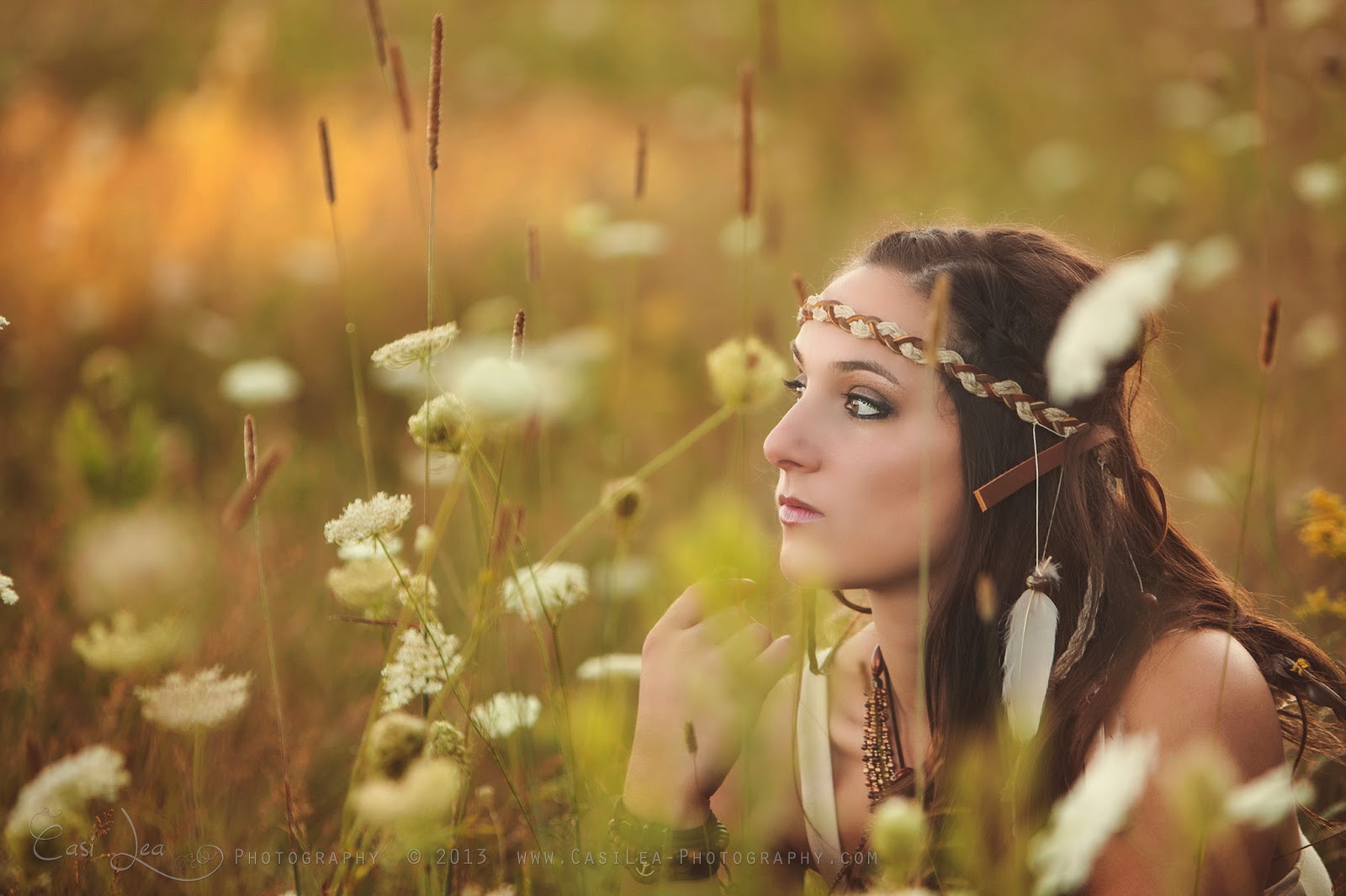 native inspired summer shoot { with horses } - Casi Lea Photography