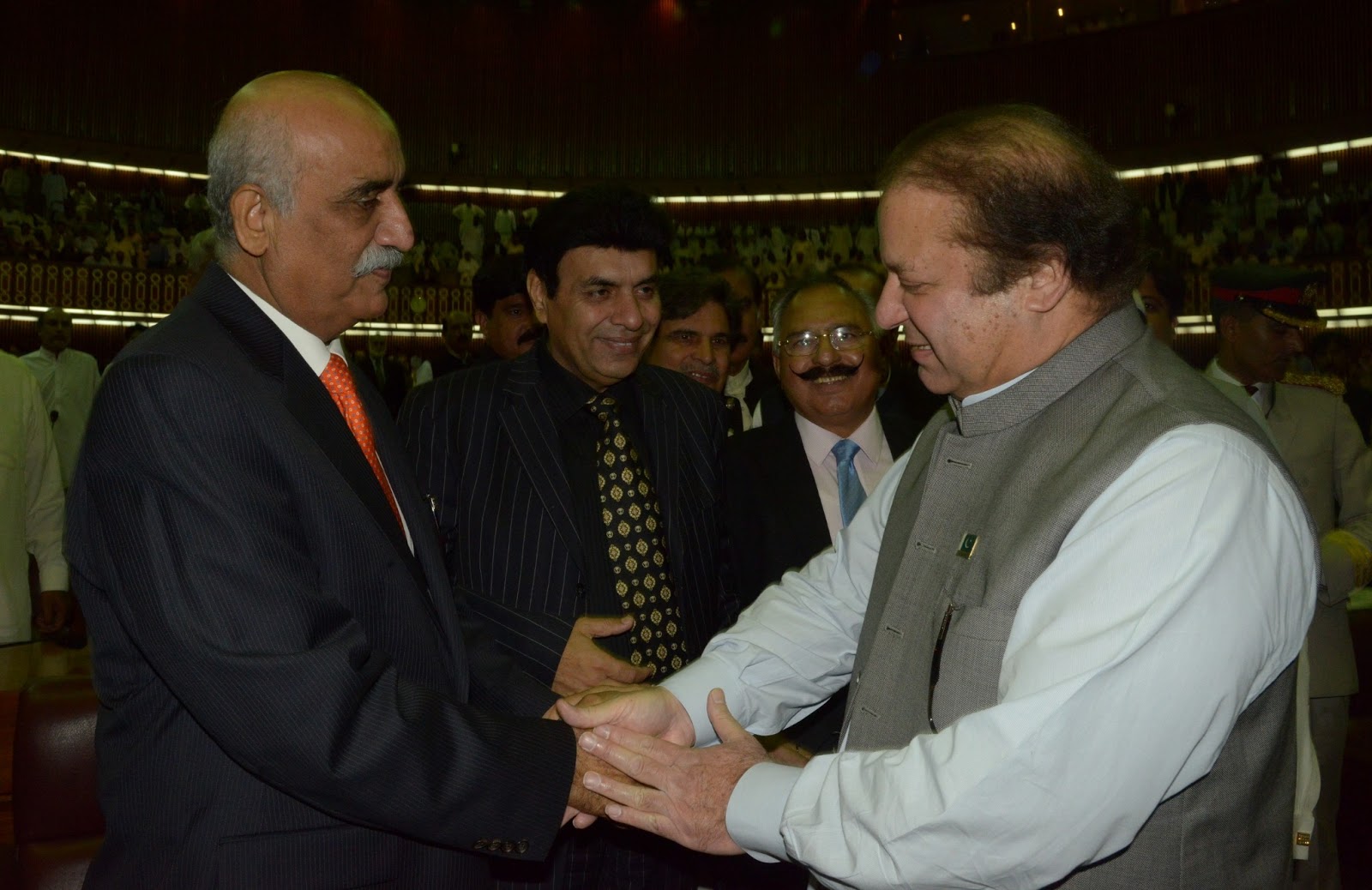 Akram Abid: Nawaz Sharif arrives Parliament House