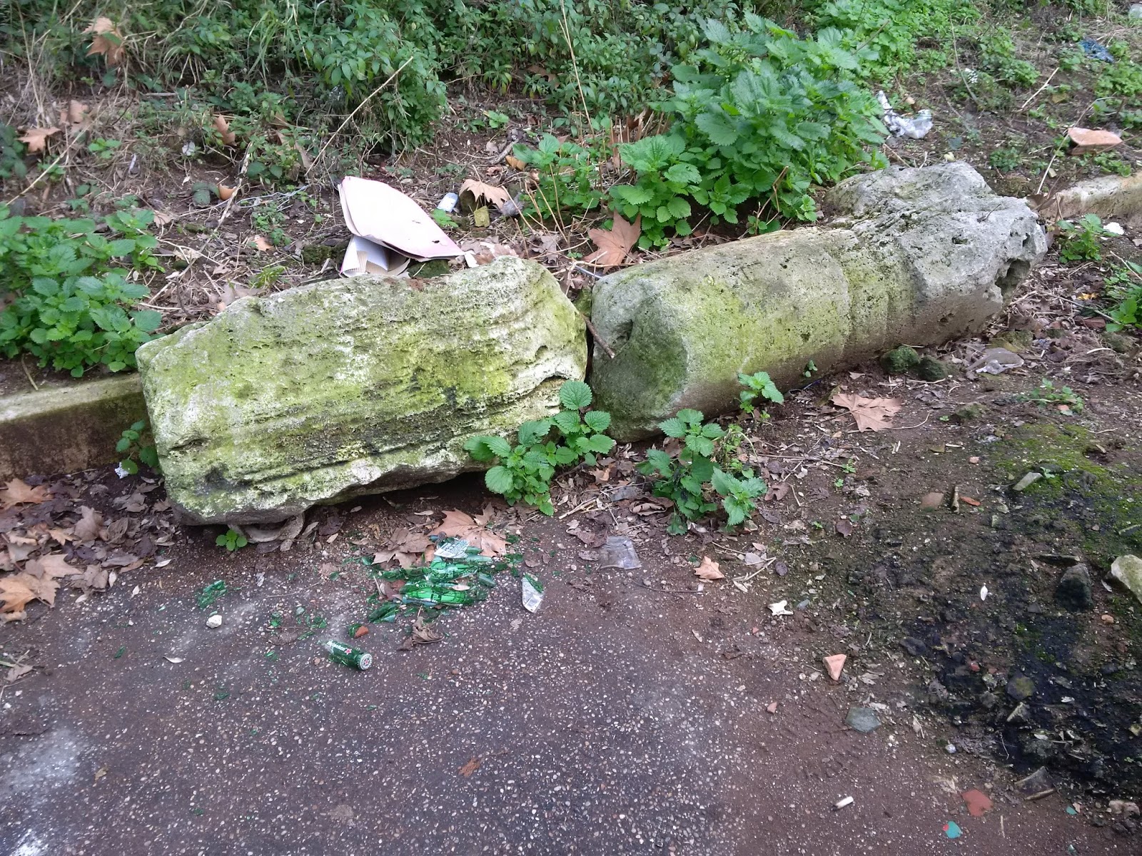 ROMA FA SCHIFO: Discarica e cacatoio a Porta Maggiore. Pensare che ...