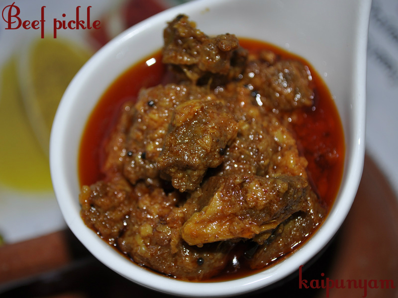 kaipunyam.com: Beef Pickle