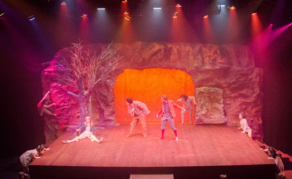 The Theatrical Designs of Gary Benson: The Tempest--Scene Design