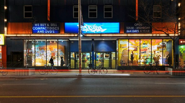javipop visual: RECORD STORE'S WINDOWS : SONIC BOOM