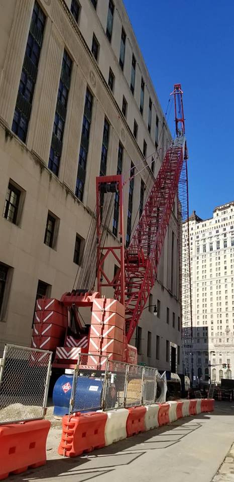 Industrial History: Cranes with a Luffer Jib