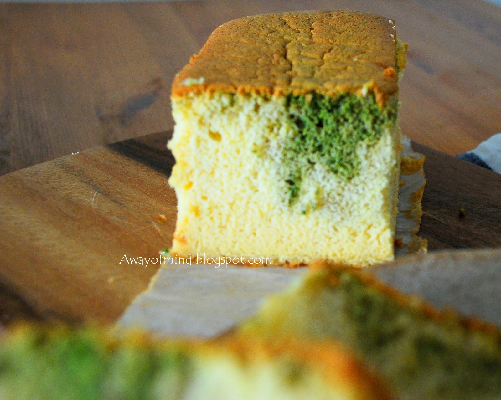 Awayofmind Bakery House: Marble Matcha Castella (Kasutera 长崎蛋糕）