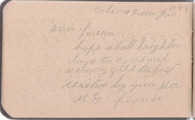 Heirlooms Reunited: 1880s-1890s Autograph Album of Laura Marilla Finnie ...