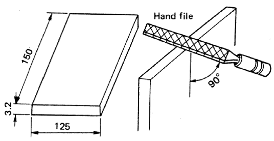 ilmu las: Teknik las : Pengelasan Posisi Datar