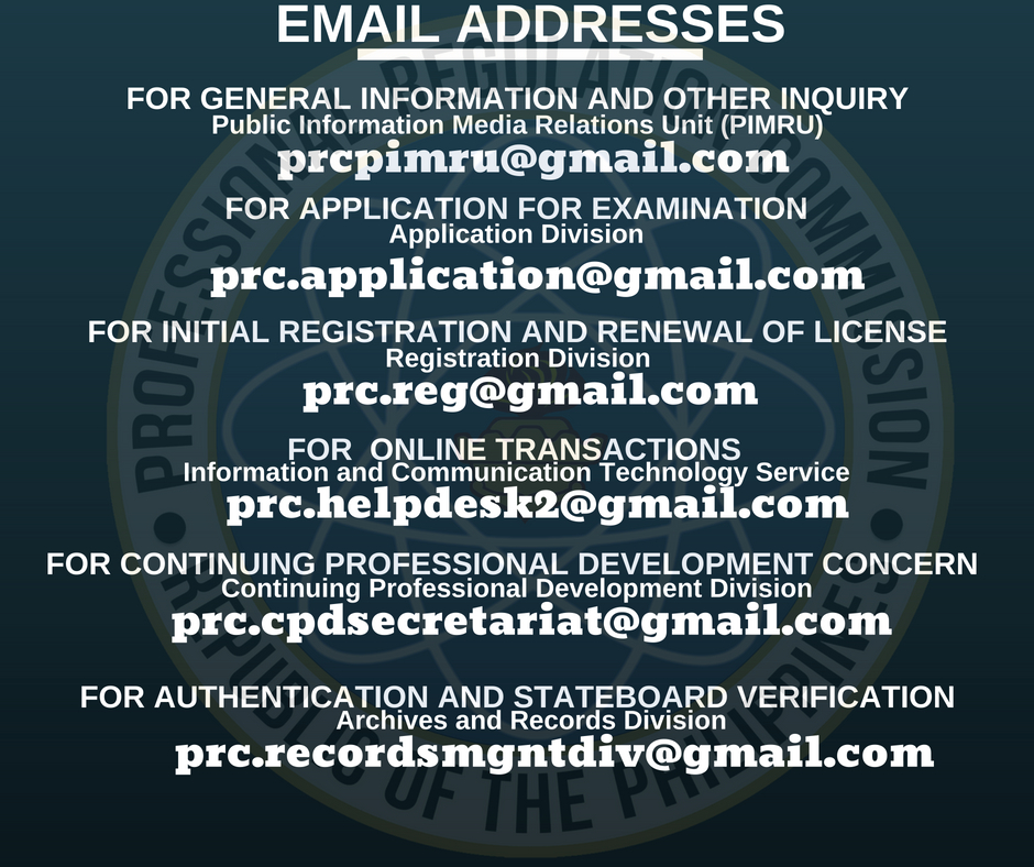 PRC Update: Frequently Asked Questions - PH Trending