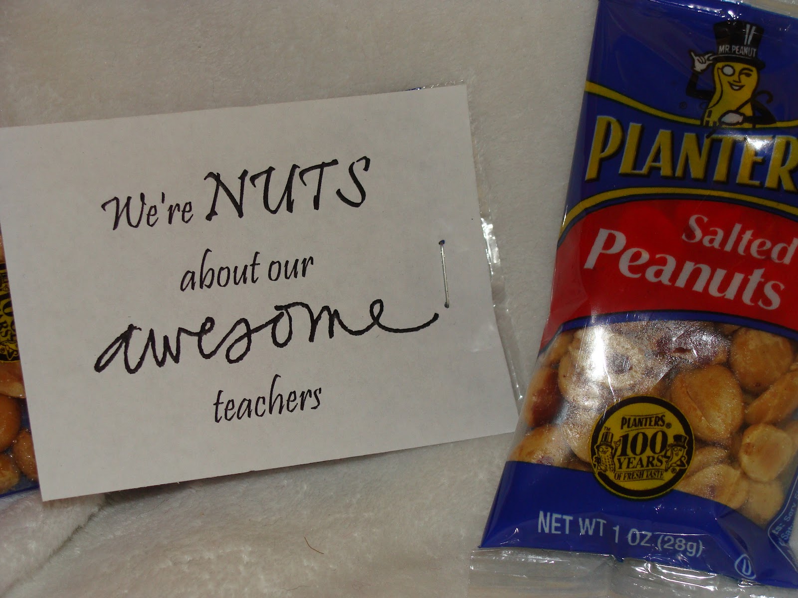 Strong Armor: Teacher Appreciation - We're NUTS about our teachers!