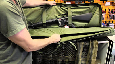 Military Style Long Gun Sniper Rifle Drag Bag - Voodoo Tactical: Are ...