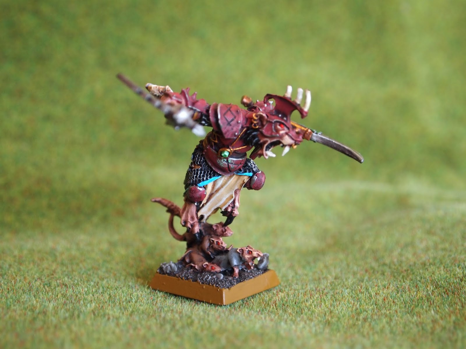 The Chattering Horde: Queek Headtaker finished!