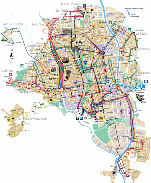 Visit Terrassa: Map
