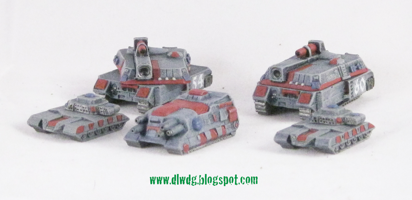 Da Long Wayz Dezert Groop: Battletech Tanks