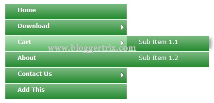 How To Add Cool Vertical Drop Down Menu For Blogger | Blogger Tips | Blogger Tricks | SEO | CSS ...