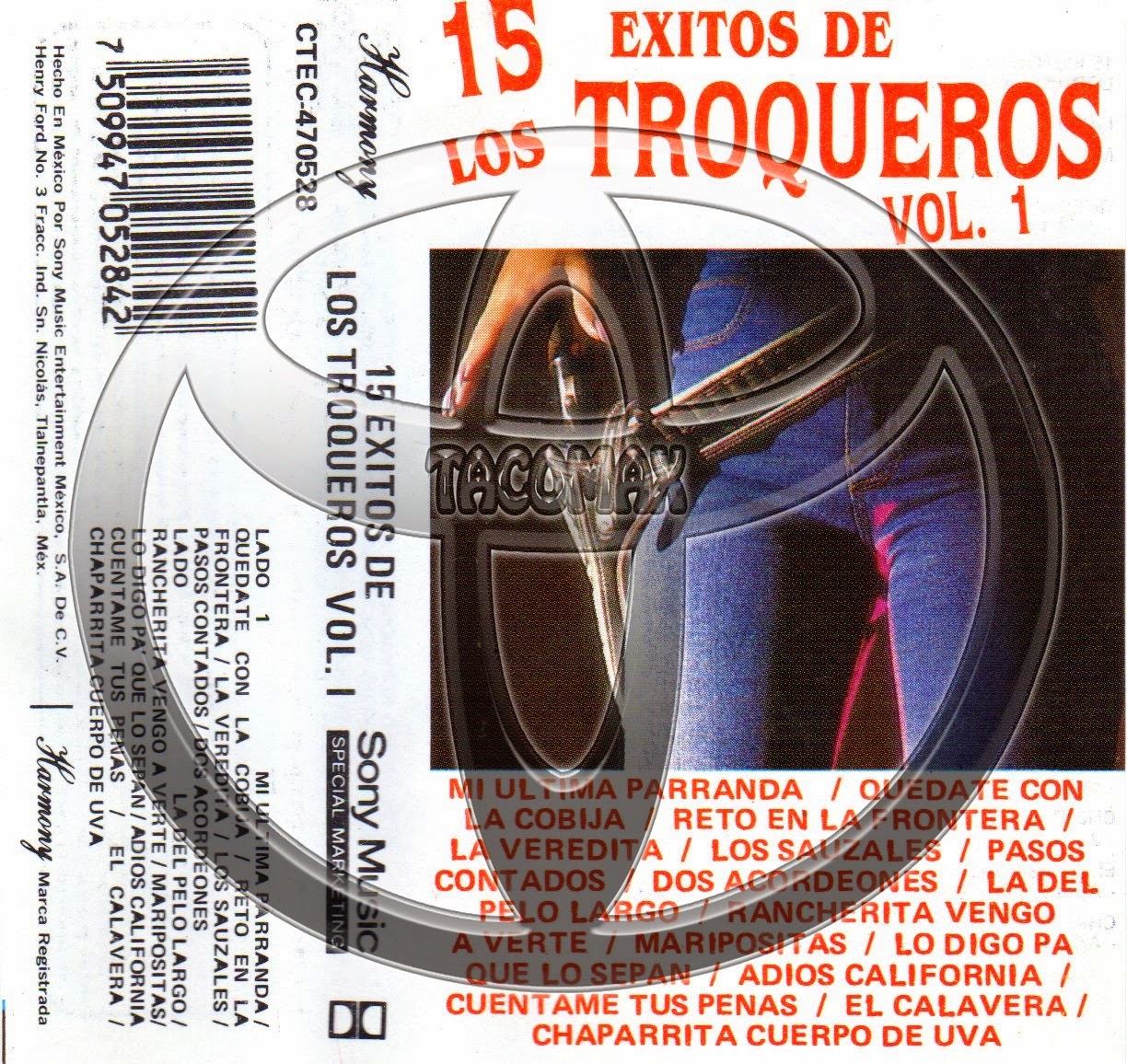 sɐɹǝdnɹƃ sǝuoıɔɔǝΙoɔ: LOS TROQUEROS - 15 exitos vol 1