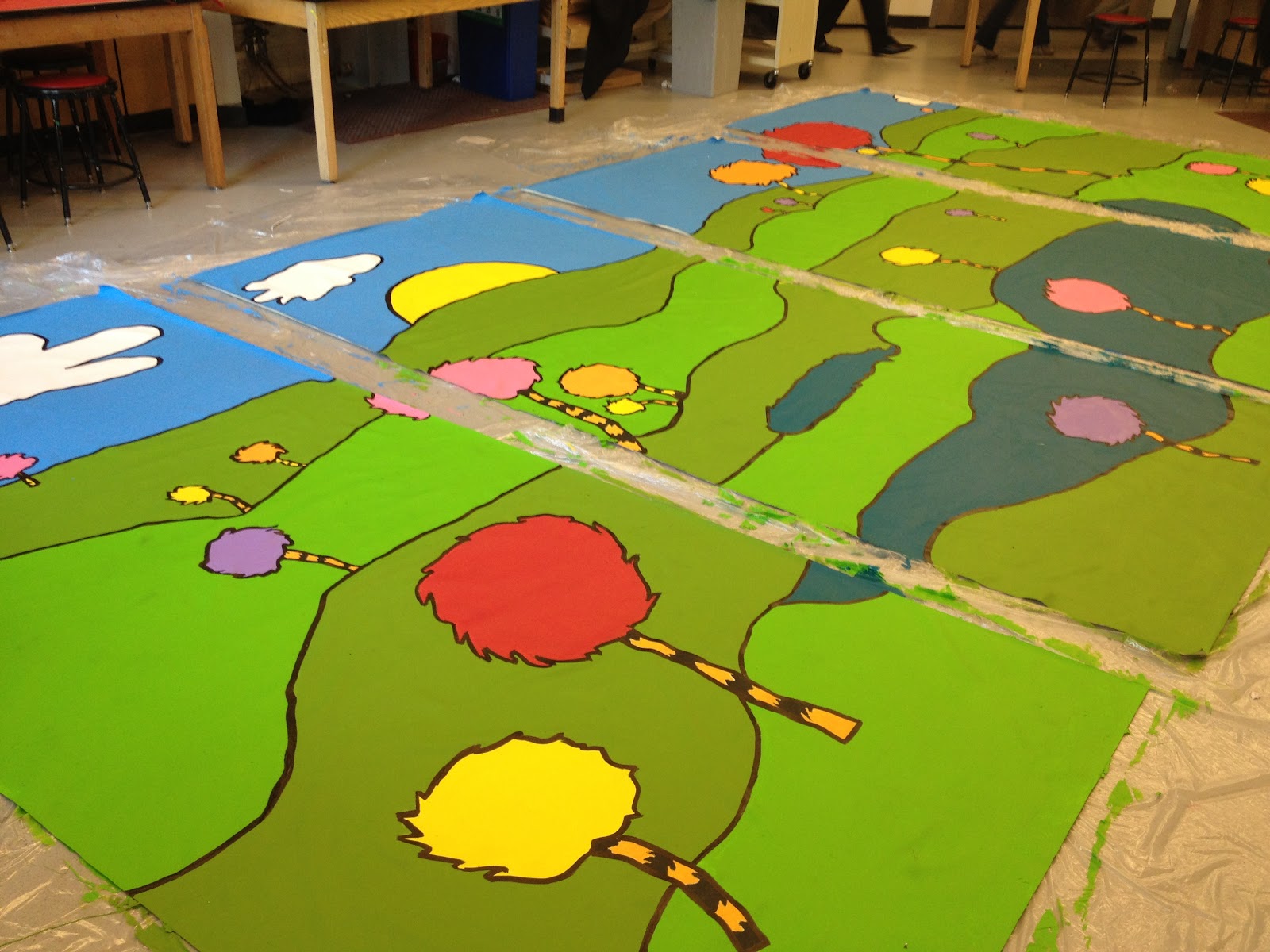 BelleStory: Seussical the Musical: Set Design