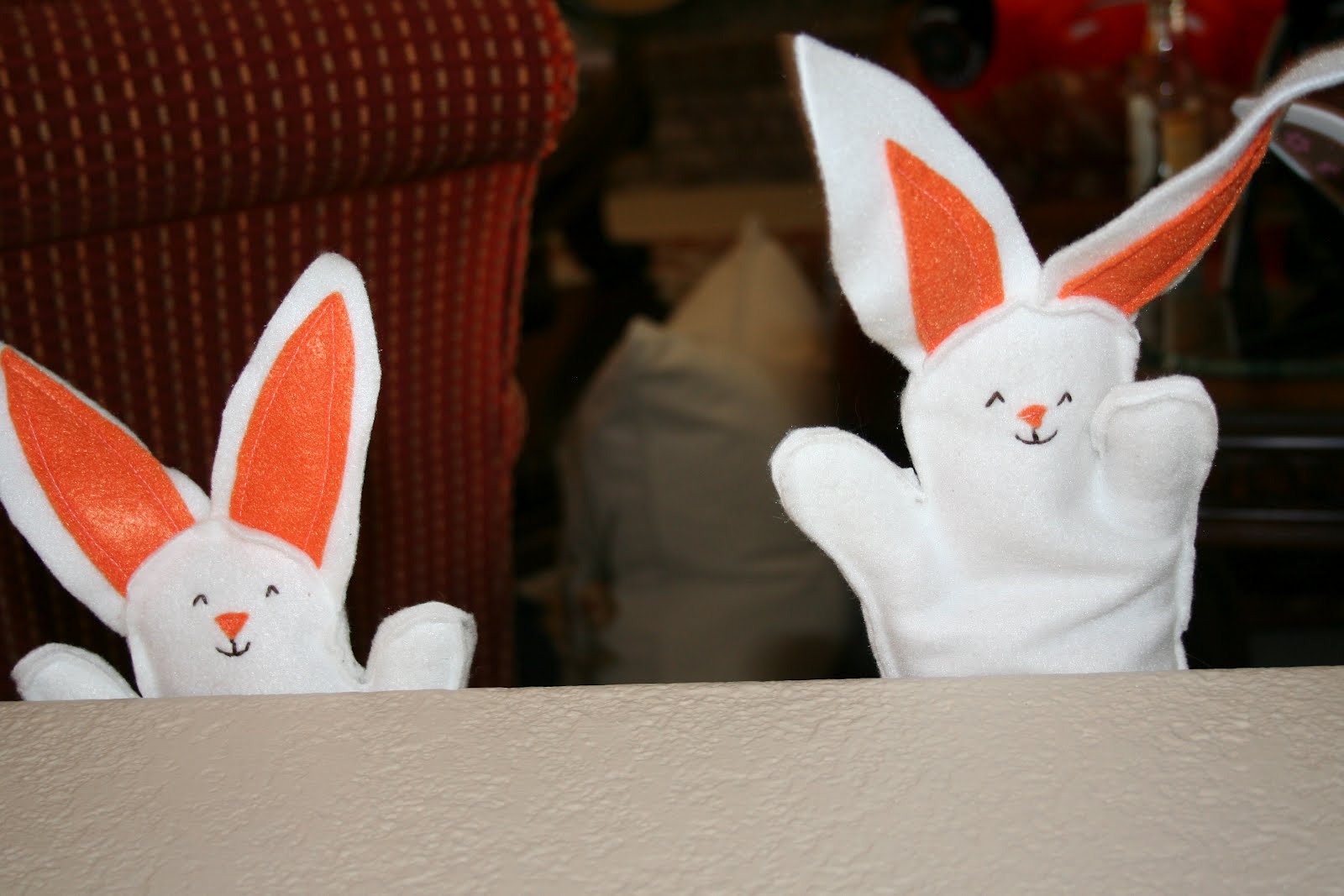 Confessions of a Desperate Mom: Easter Bunny Puppets