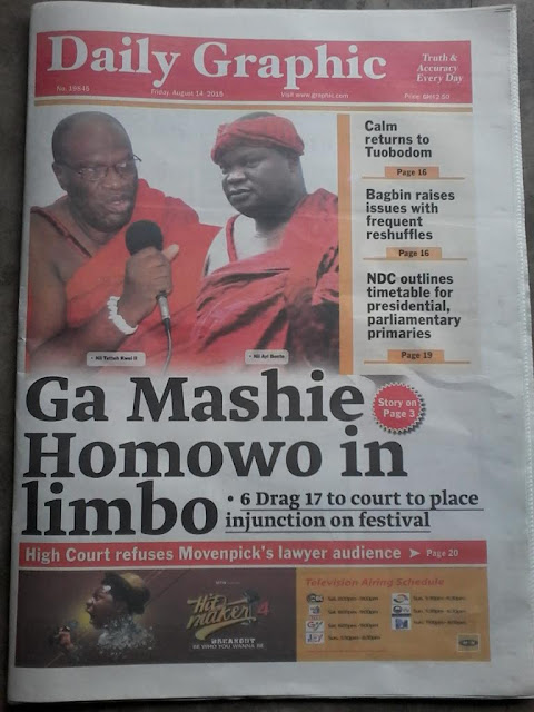 THE KROBO QUILL: GIVING CHIEFTAINCY A BAD NAME (Part II); Will the ...