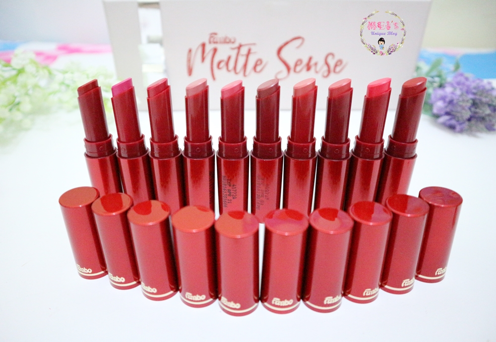 Fanbo Fantastic Matte Lipstick Review & Swatches (ALL COLORS) | Mei's ...
