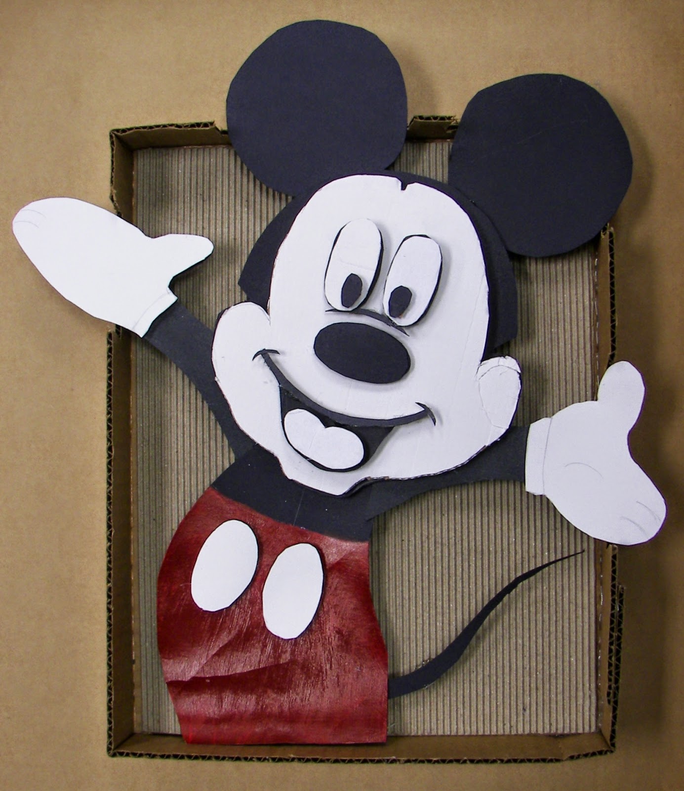 The Rolling Artroom: 3D Cardboard Characters (Jr/Sr High School General ...