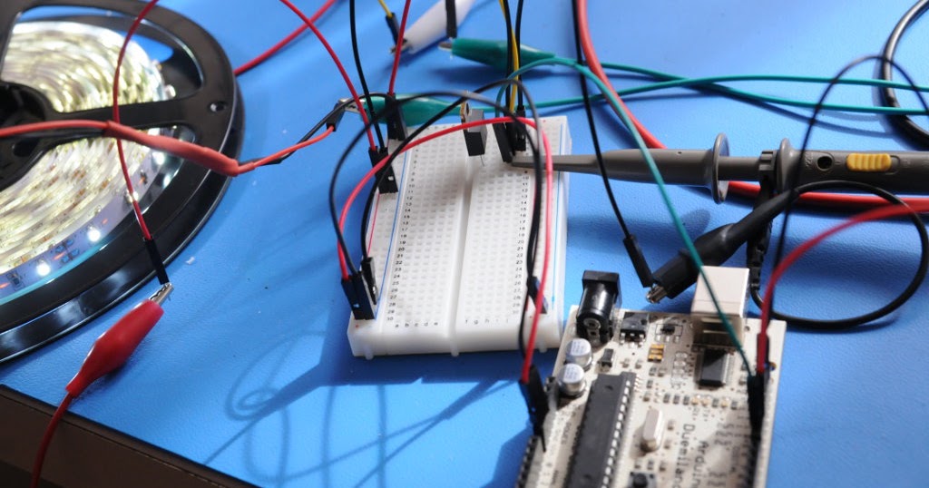 starlight: Dimming a 12V LED strip with a mosfet and PWM