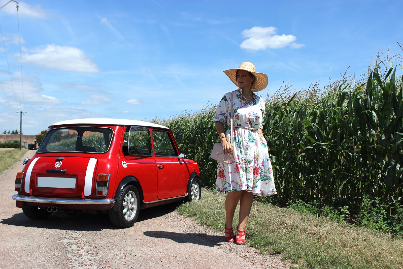 les petites bulles de ma vie: Look rétro en Mini Cooper