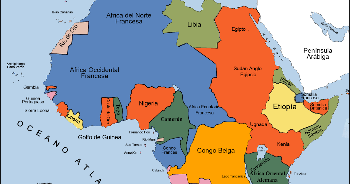 IMPERIO BRITÁNICO : COLONIZACIÓN AFRICA