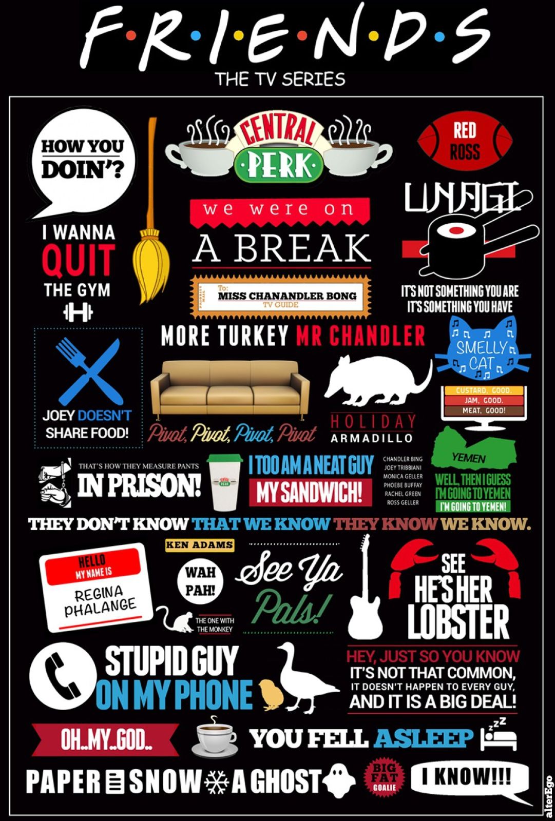 As melhores frases de Friends - Louko por Séries
