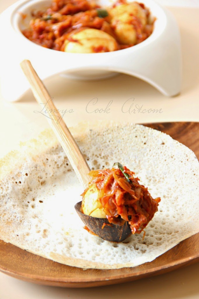 Nadan Egg Roast/ Kerala Mutta Roast/ Side dish for Appam ~ Lincy's Cook Art