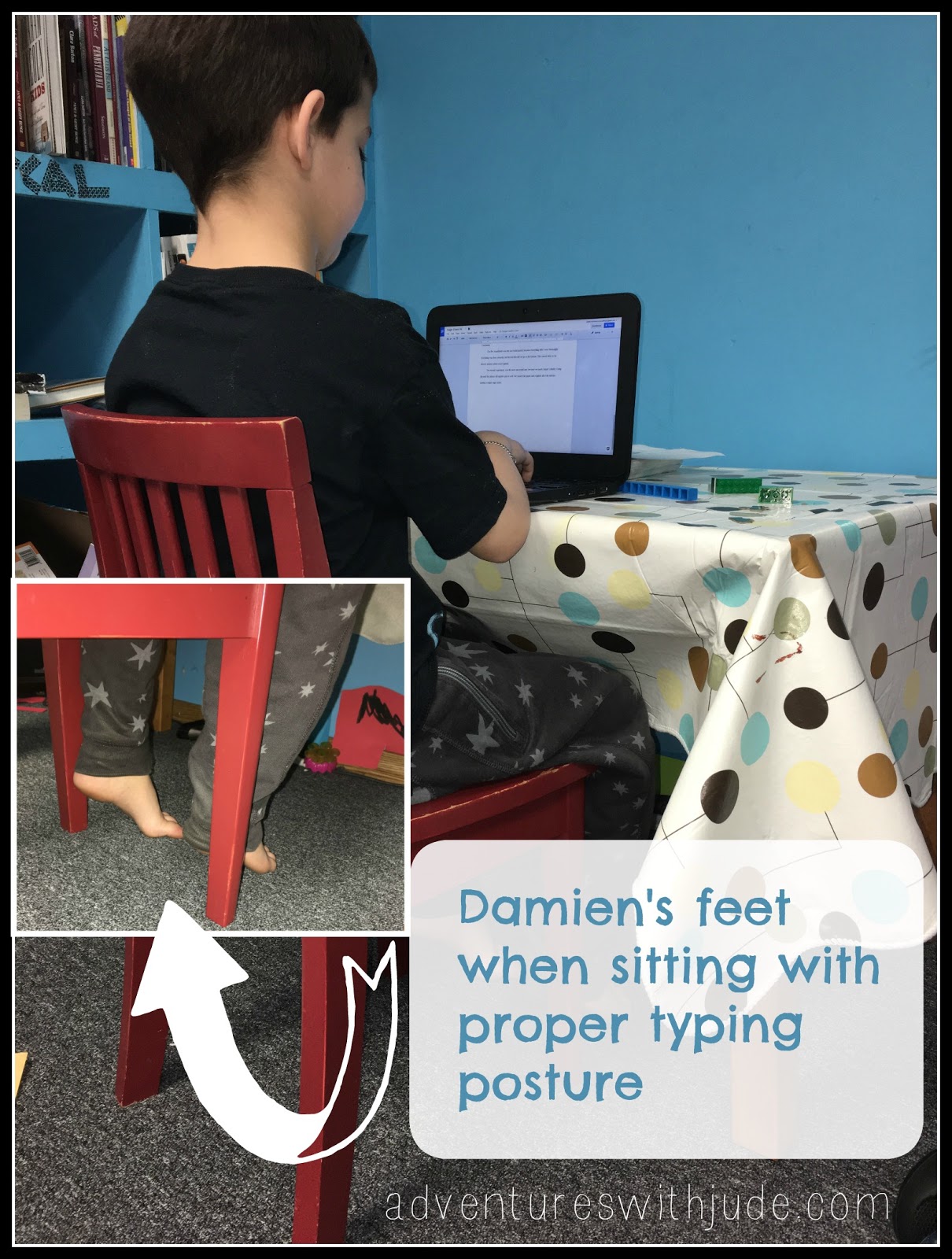 Typing Posture For Kids