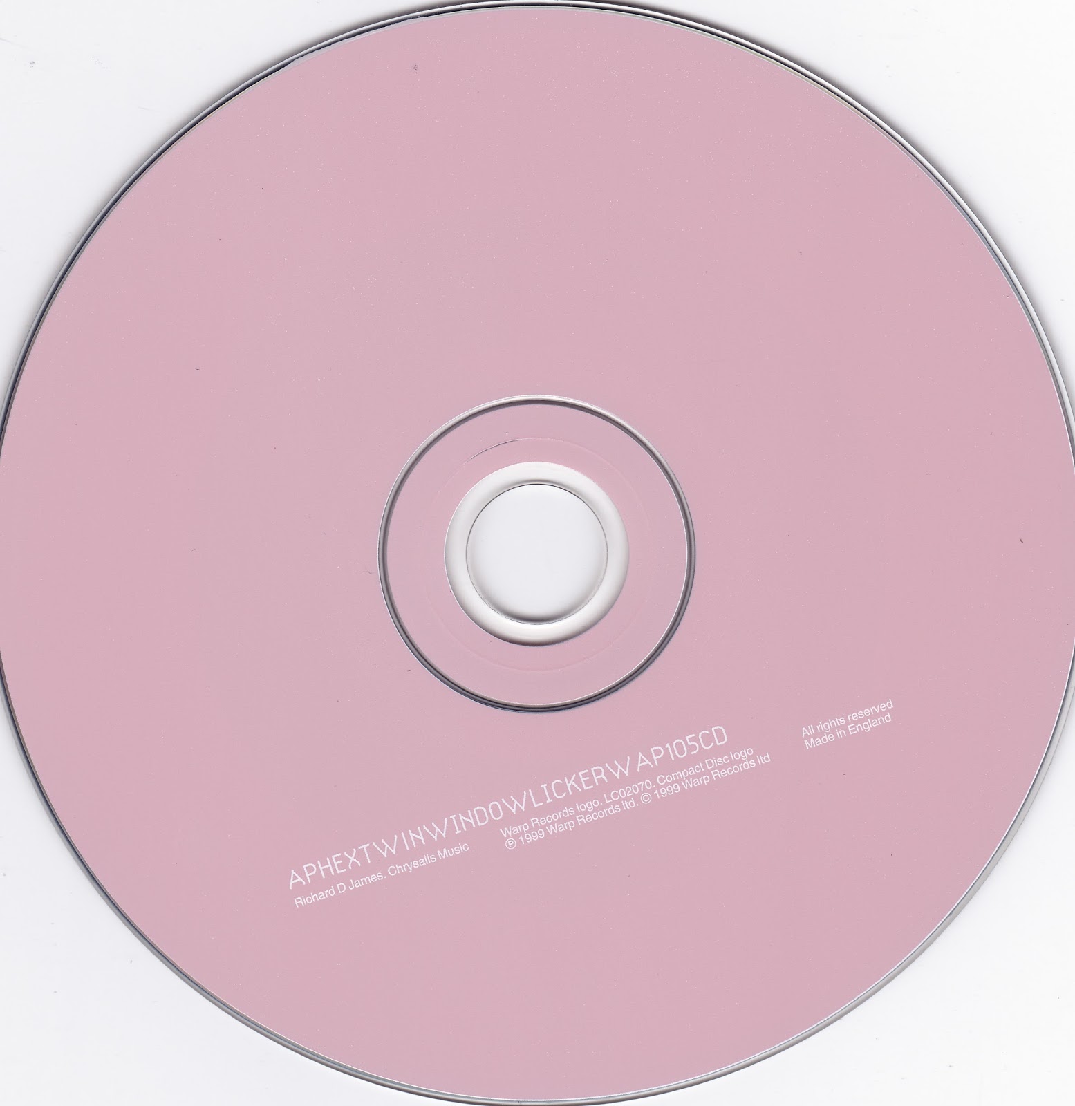Andrew's Album Art: Aphex Twin - Windowlicker EP (1999)