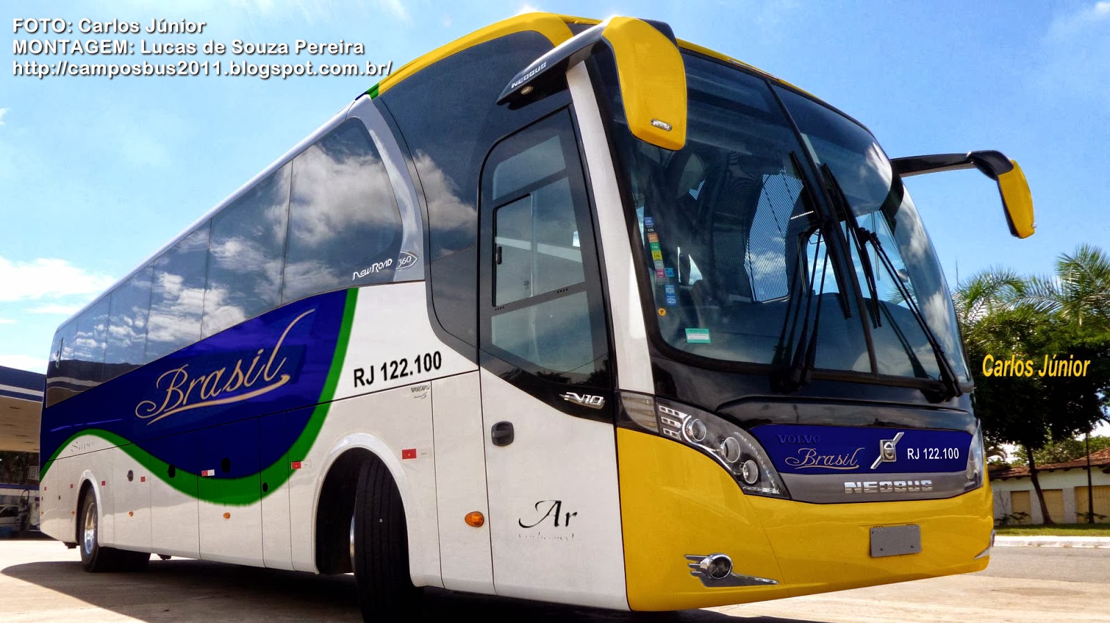 Campos Bus | Ônibus é o nosso hobby: Comil e Neobus - Viação Brasil