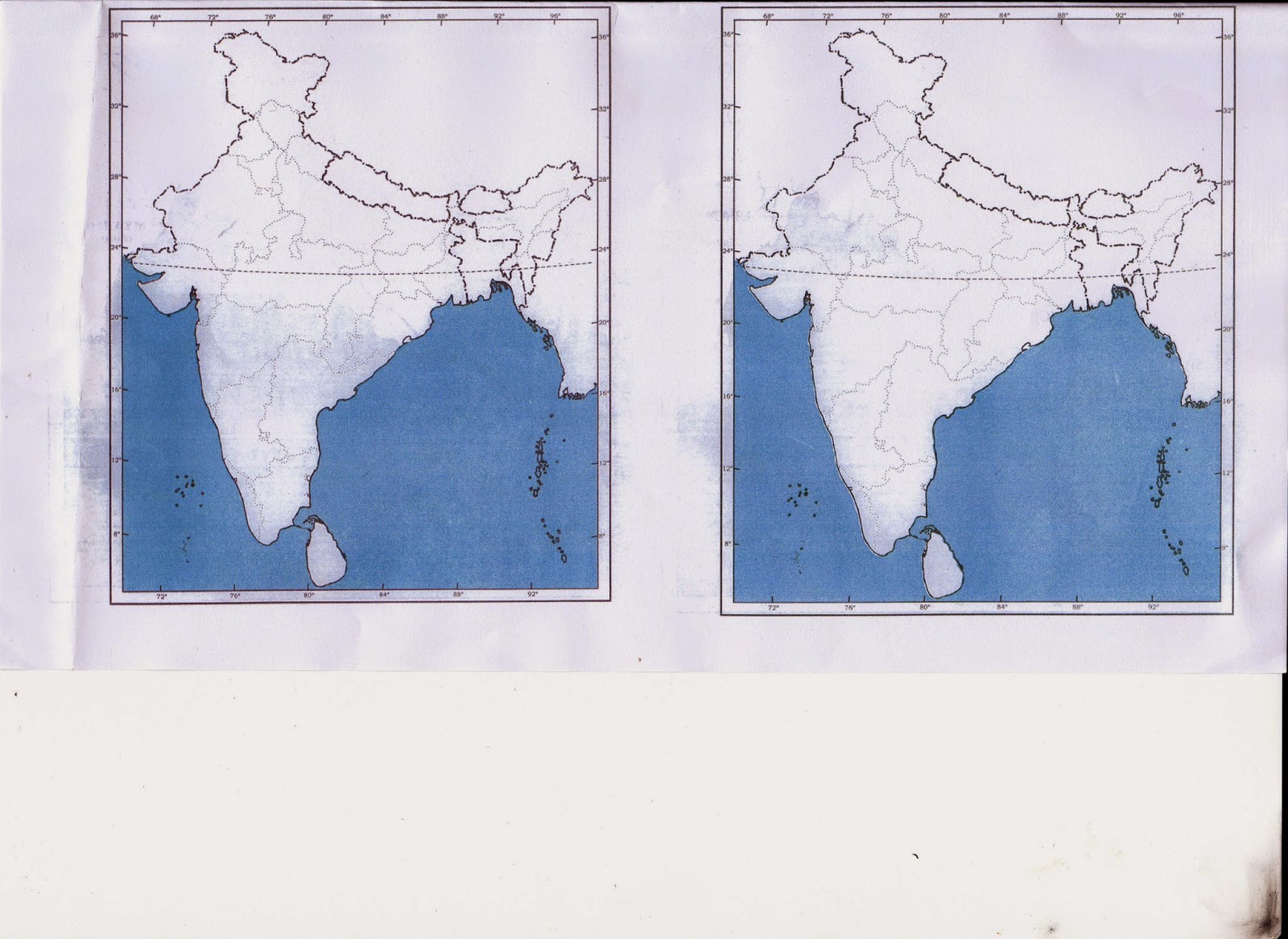 Class 9B: Geography Map.