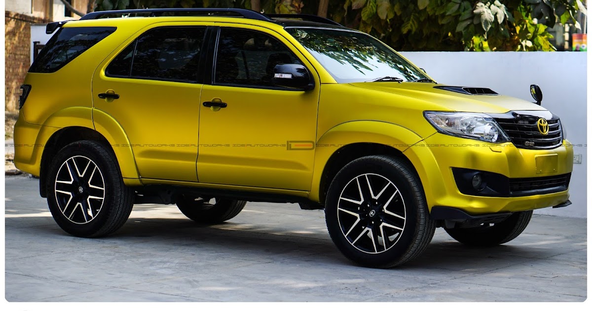 Toyota FORTUNER: Satin GOLD Chrome | IDE Autoworks