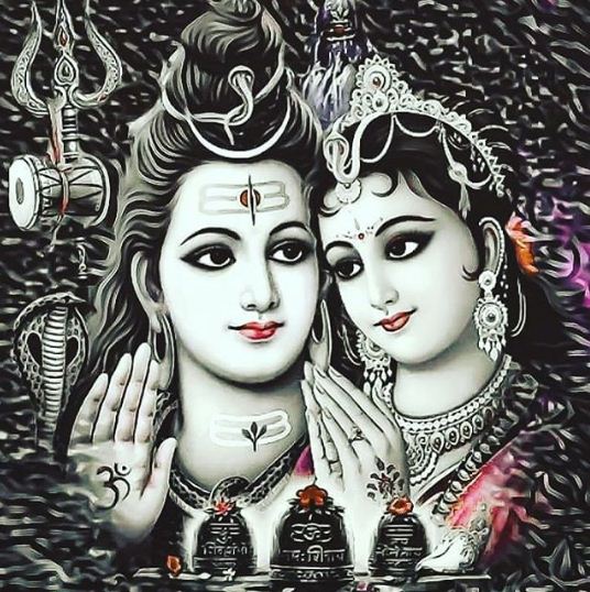 Dewi Parwati Sakti Dewa Siwa - Hindu Alukta