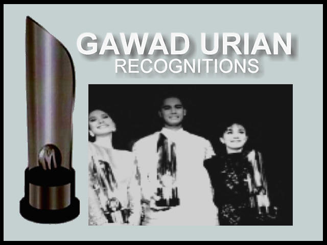 STAR FOR ALL SEASONS: Gawad Urian Recognition