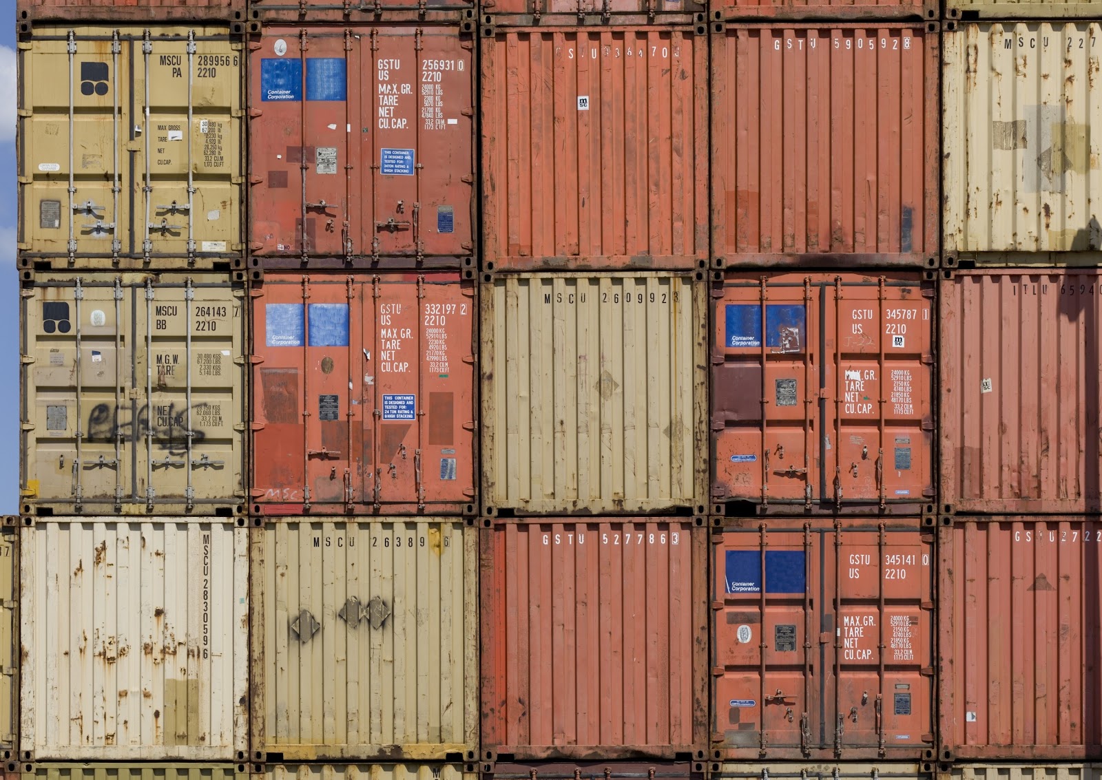 Thư viện 3D: [Mapping] Metal Container Textures Part 4