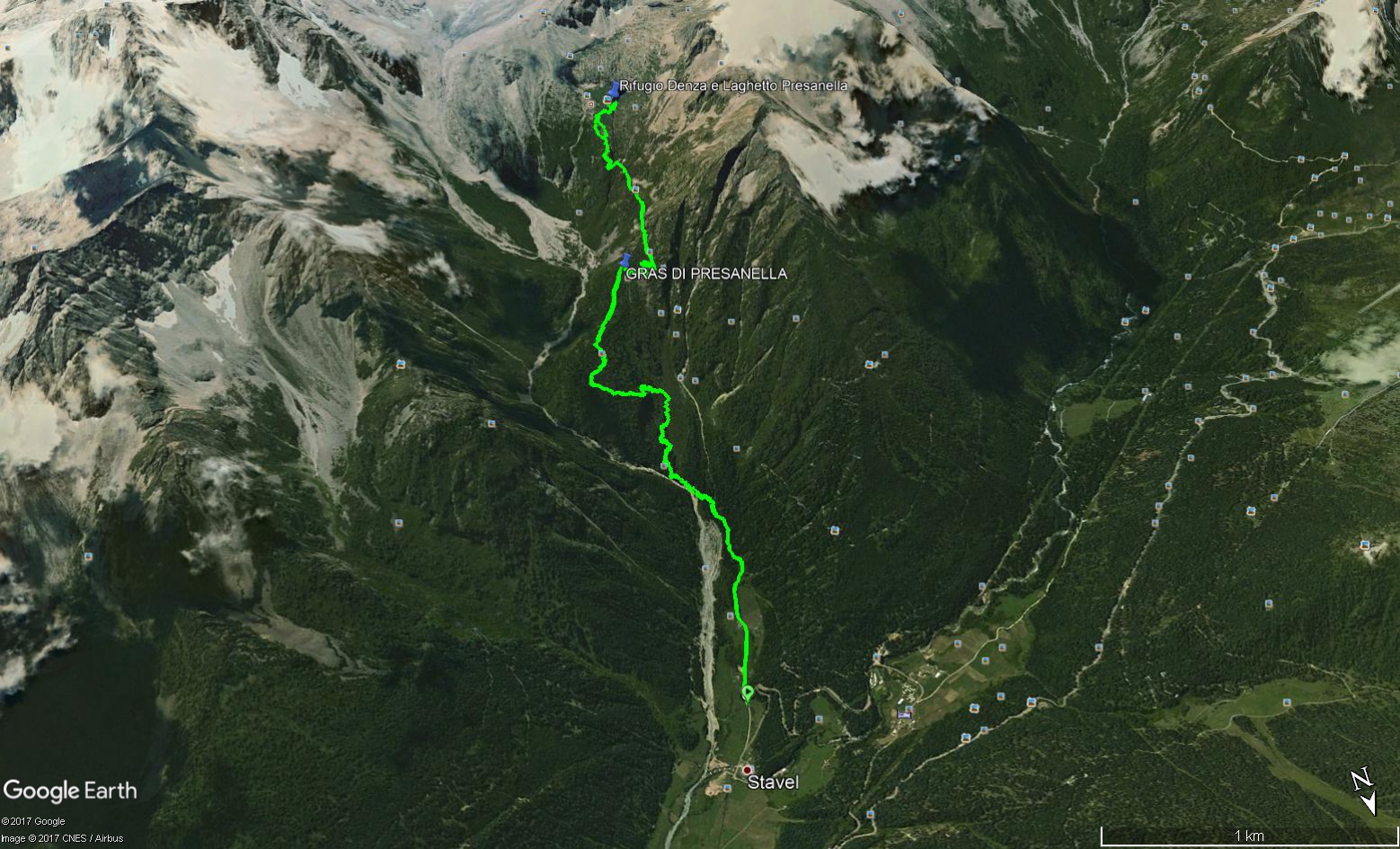 La tana del Papi: Stavel - Val di Stavel - Gras di Presanella - Rifugio ...