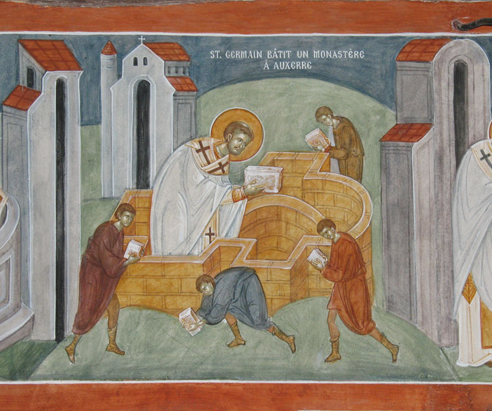 ORTHODOX CHRISTIANITY THEN AND NOW: Saint Germanus, Bishop of Auxerre ...